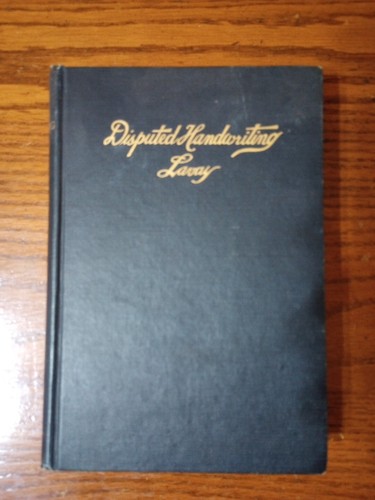 Disputed Handwriting by Jerome B. Lavay 1909 | eBay