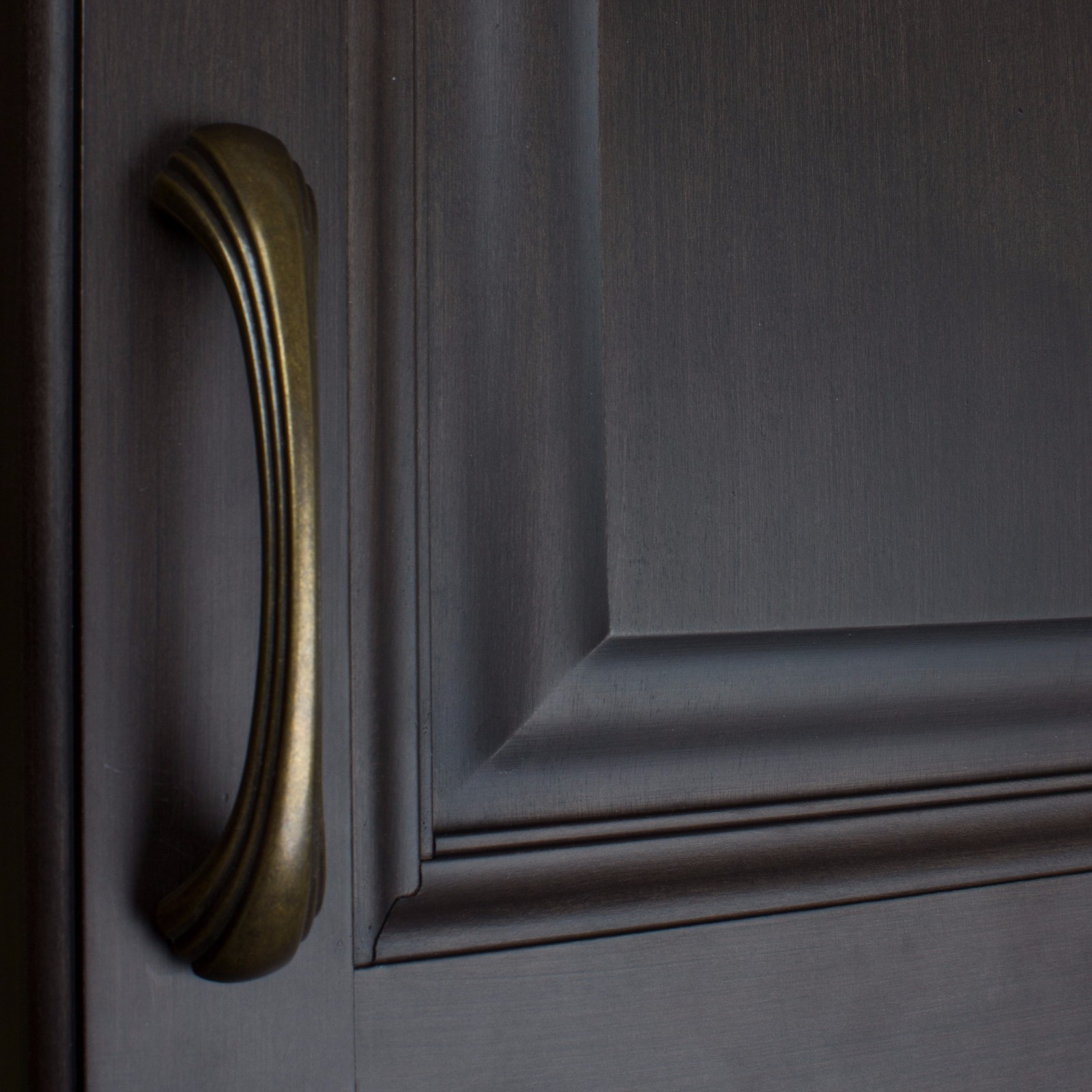 GlideRite 4-9/16" CC Shell Cabinet Hardware Pull Antique Brass - 4048 ...