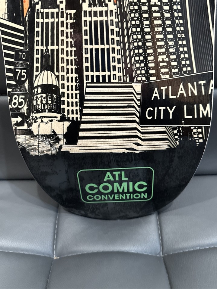 Atlanta Comic Con 2024 Skateboard Skate Deck LE New/Sealed 1 of 50 ...