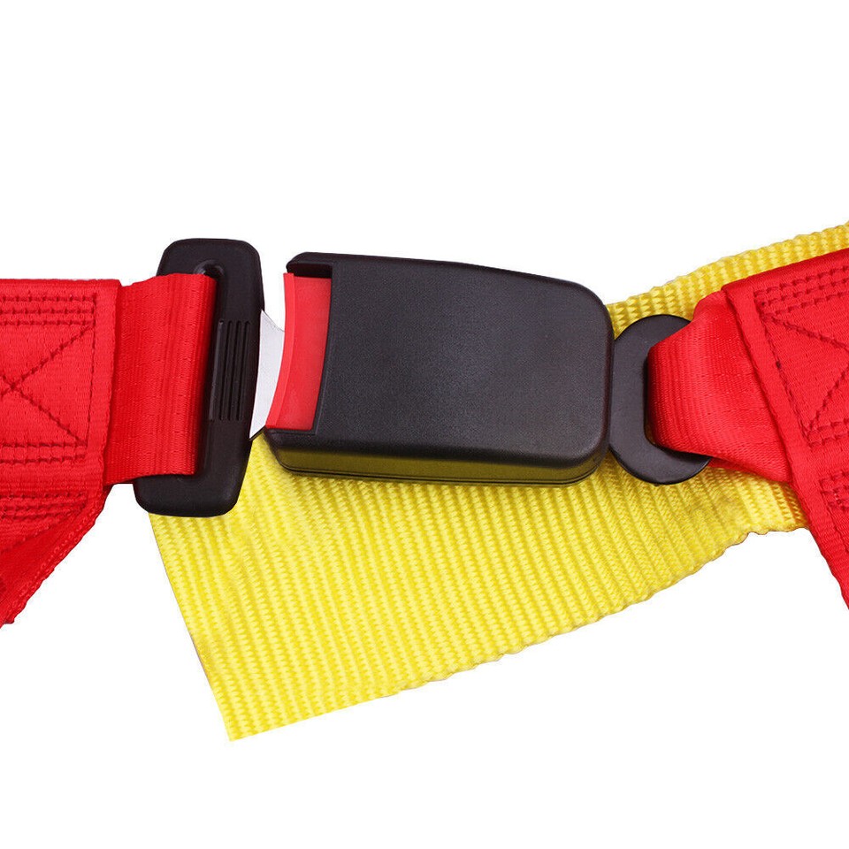2 X UNIVERSAL 4 POINT BUCKLE RACING SEAT BELT HARNESS FOR Can-Am X3 ATV ...