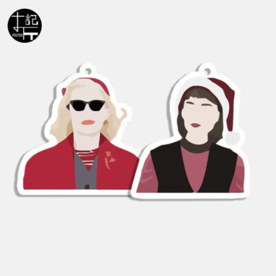 CAROL (2015)--Cate Blanchett, Rooney Mara movie Collectors Keychain ...