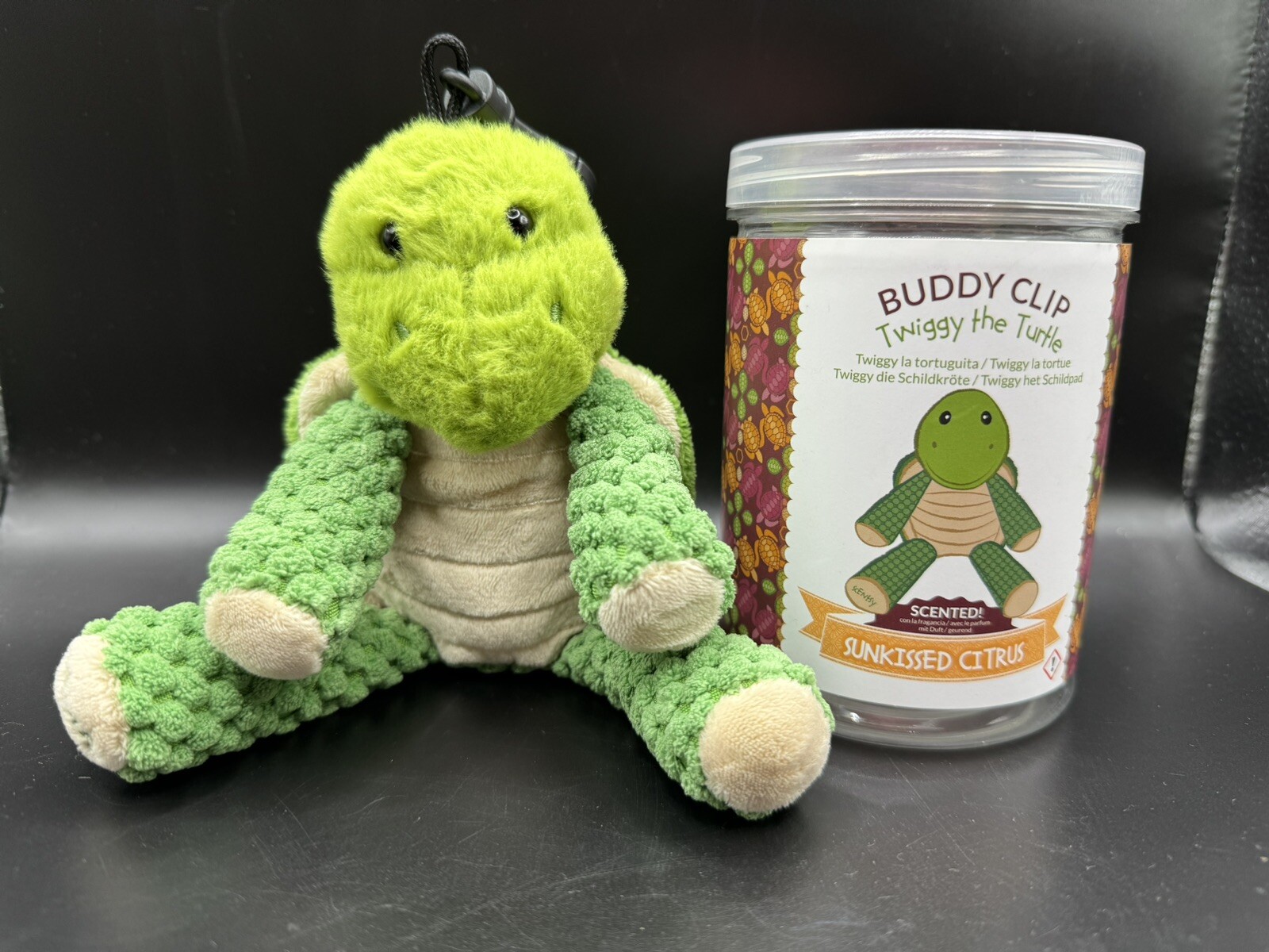 Scentsy Buddy Clip Twiggy Turtle Plush With Package Citrus Scent | eBay