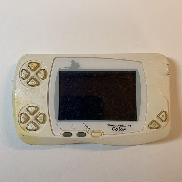 Bandai WonderSwan Color Final Fantasy White Handheld System for sale ...