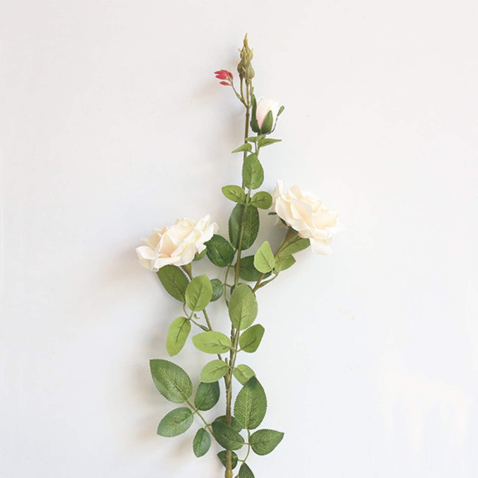 Artificial Rose Flower Stem Home Decoration Set of 3 | eBay