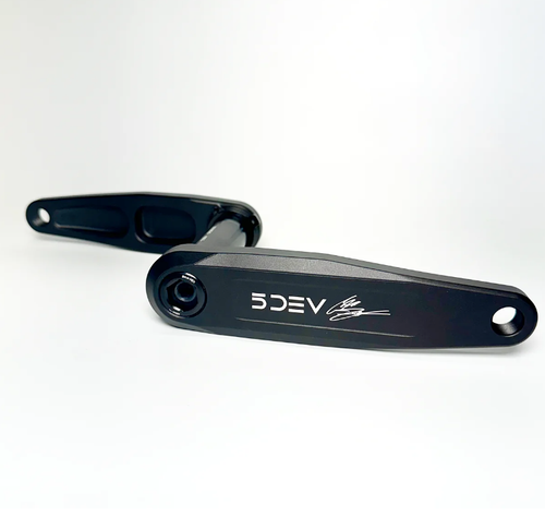 New! 5DEV Freeride DH 155mm SRAM 8-Bolt MTB Mountain Bike Black Crank ...