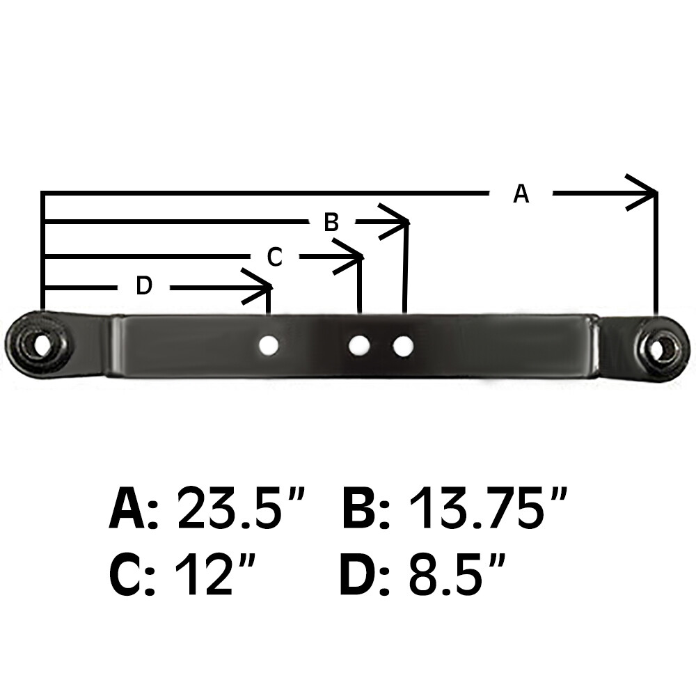 70522 3 Point Hitch Lift Arm 23 1/2" Long Fits Case/International ...