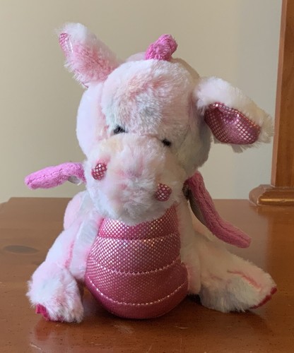 Ganz Webkinz Whimsy Dragon Plush Sparkle Pink Stuffed Animal Toy No Code HM156 | eBay