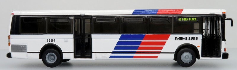 Iconic Replicas 1:87 1980 Grumman 870 Transit Bus: Houston METRO | eBay