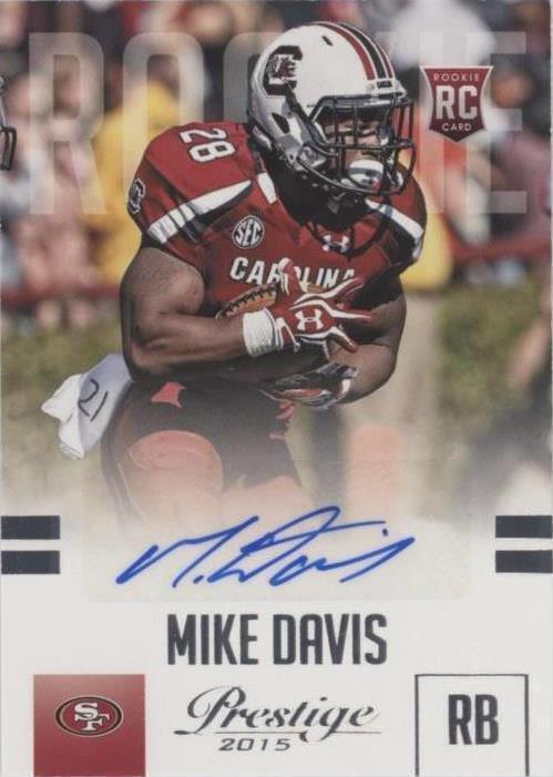 2015 Panini Prestige - Rookie Mike Davis #271 Signatures (AU, RC) for ...
