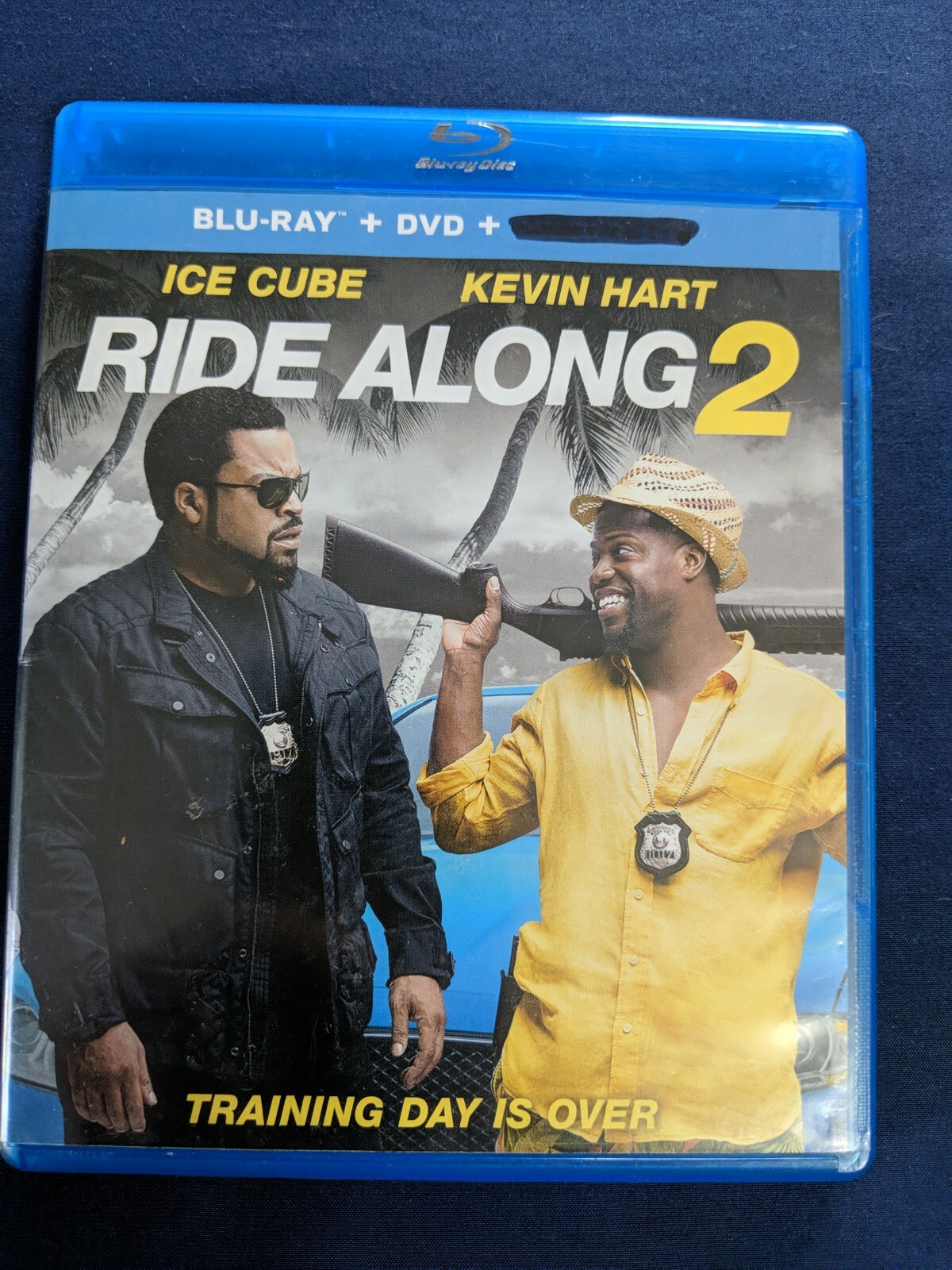Ride Along 2 (Blu-ray/DVD, 2016, 2-Disc Set) Ice Cube, Kevin Hart ...