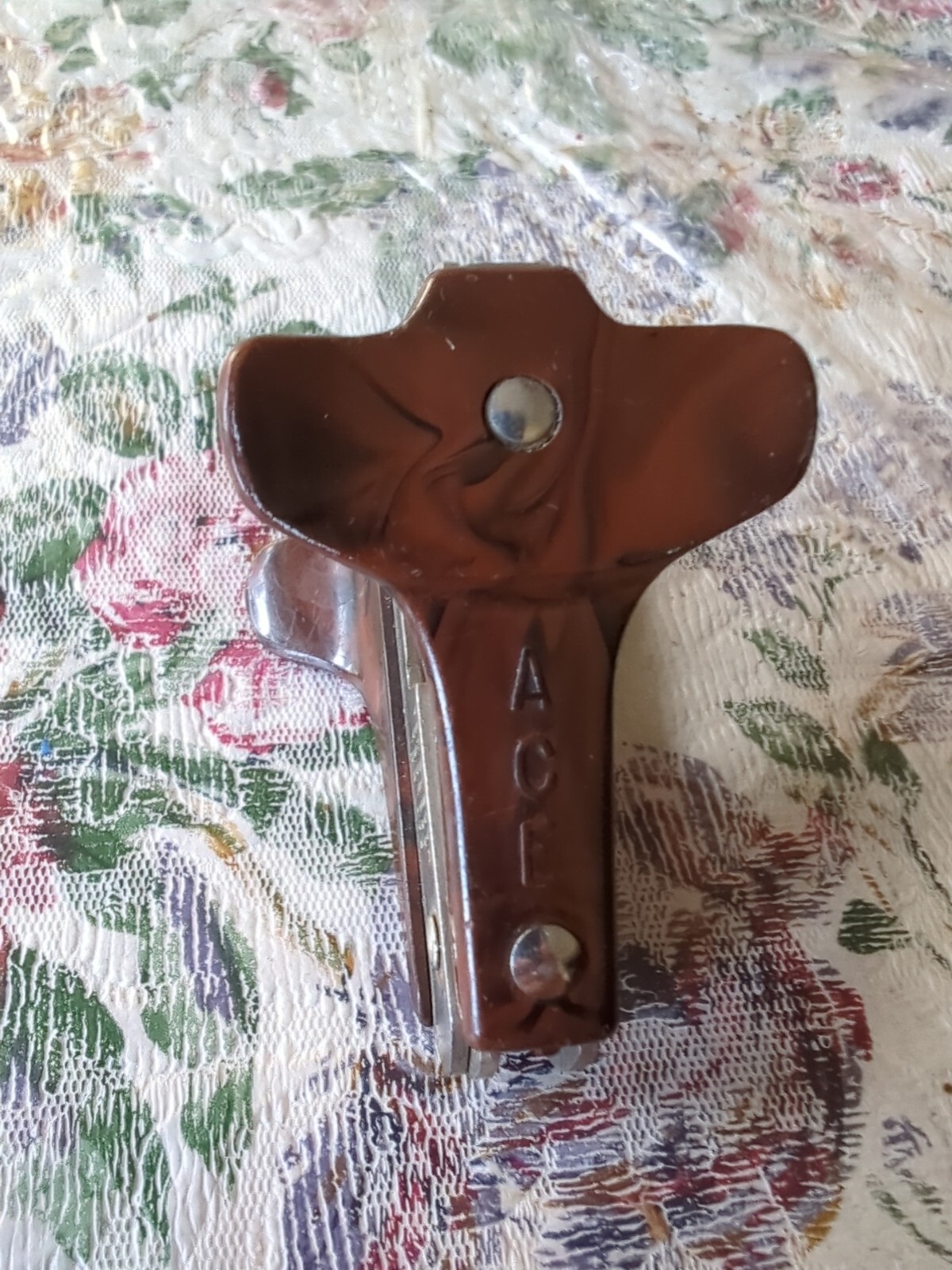 VINTAGE ACE STAPLE REMOVER , EXTRACTOR, PULLER w Brown Bakelite 2033050 ...