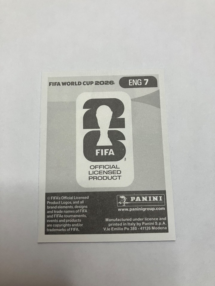Reece James 2026 Panini FIFA World Cup Sticker Blue Border ENG 7 | eBay
