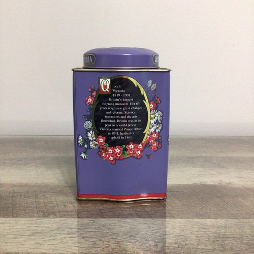 Vintage Royal Icing Sugar EMPTY Tin Storage Container England Queen ...
