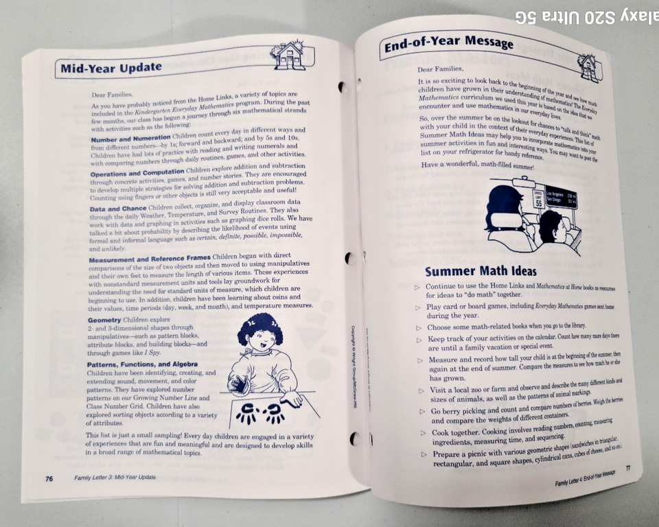 Texas Math Grade K Teacher Set UCSMP 0076098491 VG No Marks Missing 1 ...