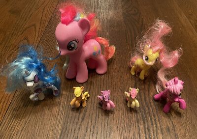 Lot Of 7 My Little Pony Figures / Fun Toys / Nice Mix / MLP | eBay
