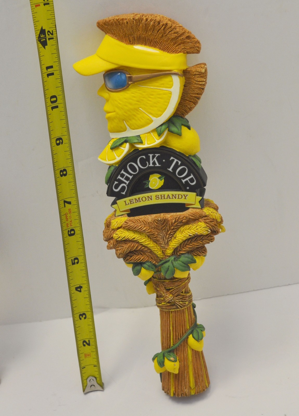 NEW Shock Top Lemon Shandy 12" Tap Handle Beer Bar Pub Keg #9 | eBay