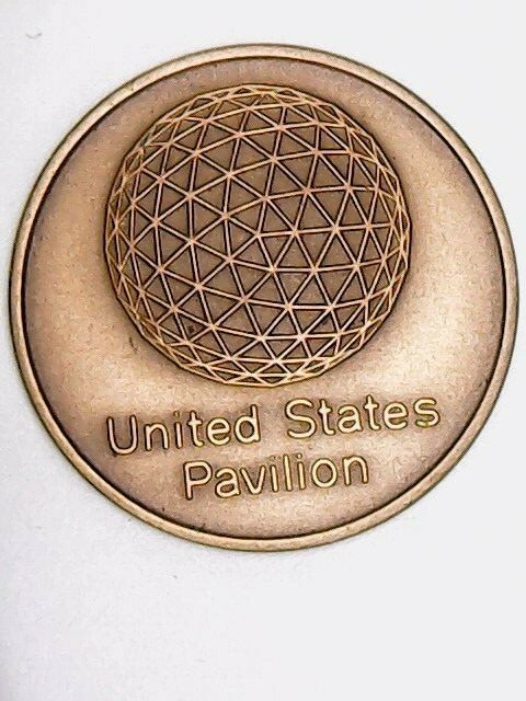 1967 Expo American Express Exchequer Club US Pavilion Medal | eBay