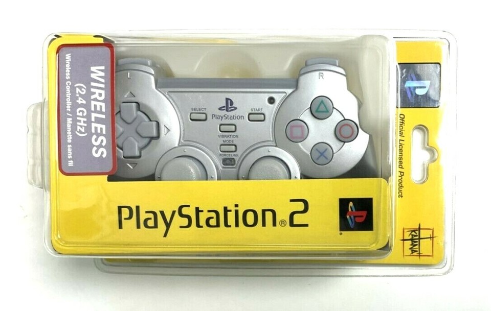 OFFICIAL Sony Katana Force 2 Controller for PlayStation 2 Black / Blue ...