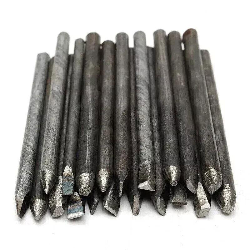 20 Piece Set Steel Punch Set Jewelry DIY Engraving Metal Stamping Tool ...