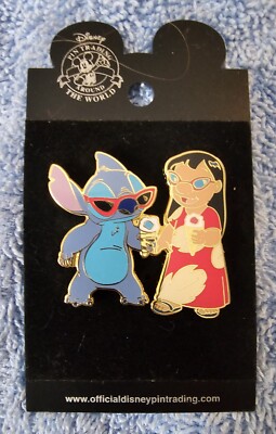 Disney Pin Stitch Sundays Lilo & Stitch Eating Shaved Ice 2003 | eBay