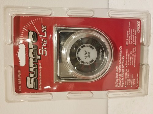 Sunpro CP8200 StyleLine Air/Fuel Ratio Gauge Dial - White Dial SAME DAY ...