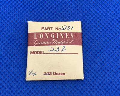 Longines 23Z Part#5101/50 Case Screws (3) Sealed. New Old Stock. 60-50 ...