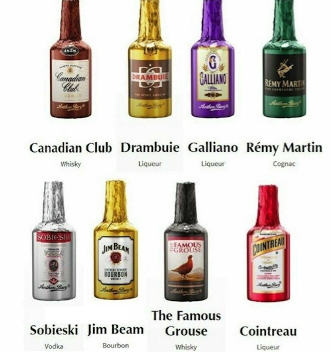 Anthon Berg Liquor Filled Dark Chocolate 64 Pieces 1kg bulk gift box ...