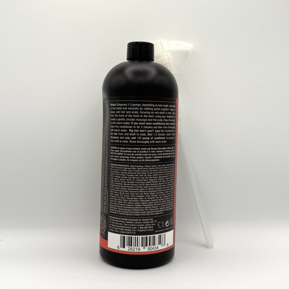 Tweak’d By Nature Peaches & Fresh Cream Conditioner 33.8 oz | w/Pump | eBay