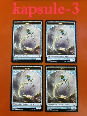 4x Servo | TOKEN 004/012 | Kaladesh | MTG Magic Cards | eBay