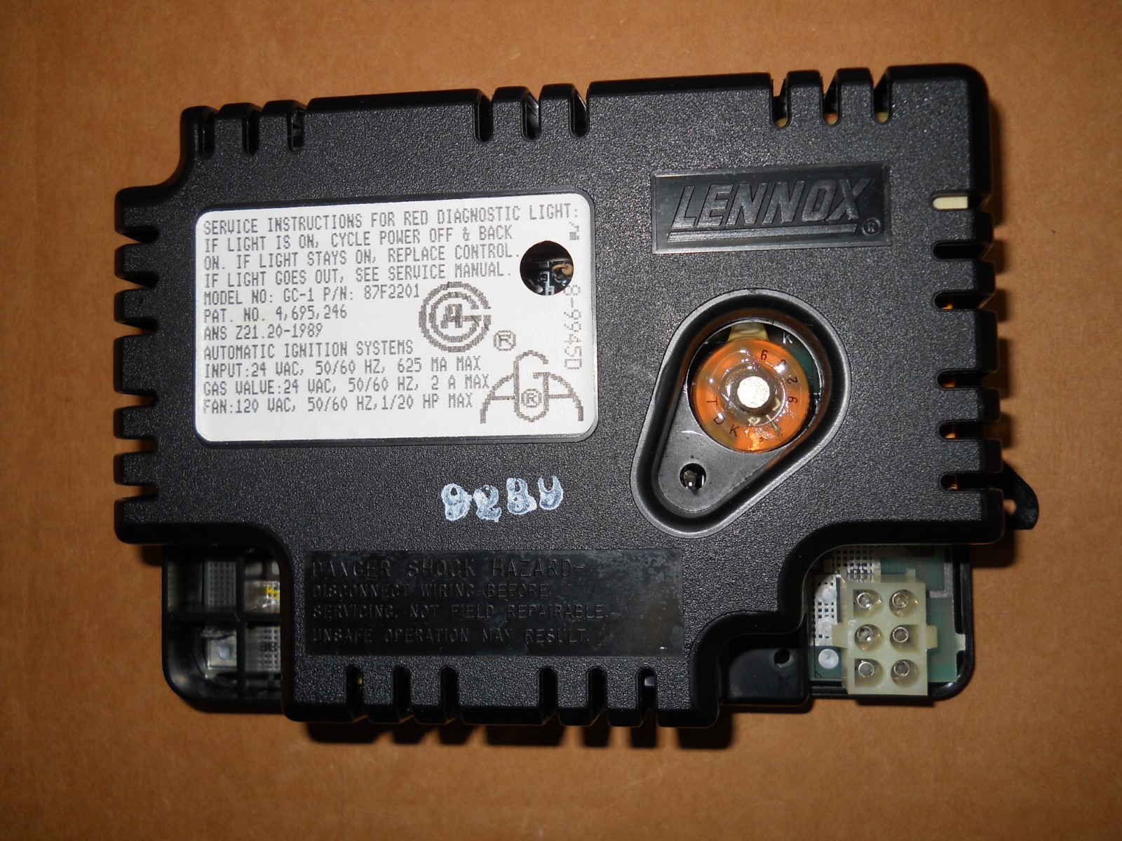 New OEM Lennox Pulse Ignition Control Board GC-1 87F2201 | eBay