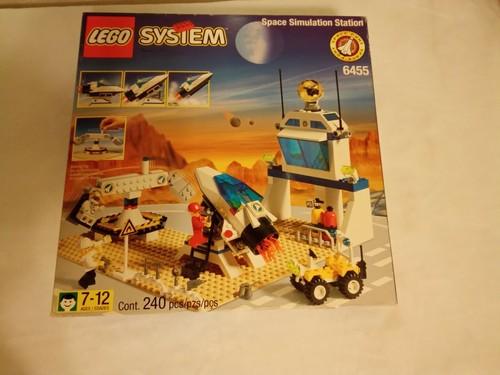 Lego System 6455 Space Simulation Station Complete With Box and ...