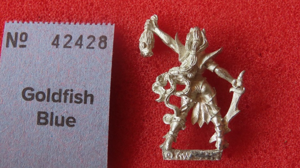 Games Workshop Warhammer Dark Elves Witch Elf Champion New Metal Command 1999 | eBay