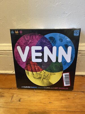 VENN BOARD GAME A CLEVER GAME WHERE CLUES & ART OVERLAP FOR AGES 10+ | eBay