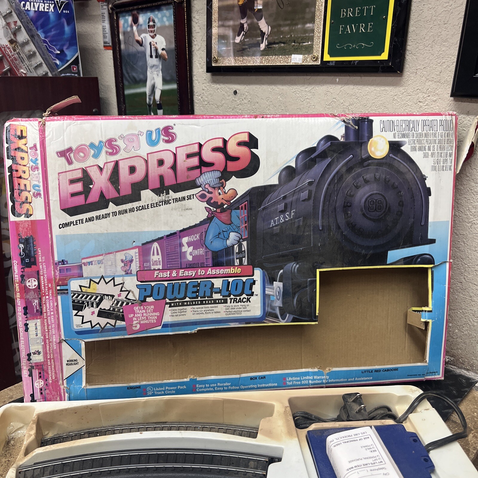 Vintage 1992 Toys R Us Express HO Scale Electric Train Set 90s | eBay