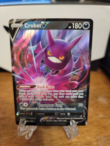 Pokémon TCG Crobat V Shining Fates 044/072 Holo Ultra Rare | eBay