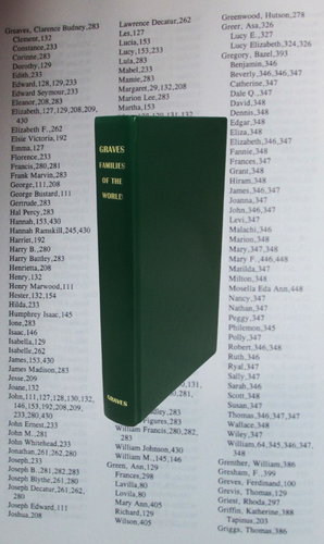 Graves Grave Greaves Genealogy History Graves Families of the World ...