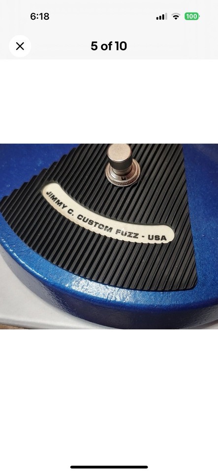 Jimmy C. Fuzz face Majik Boy fuzz pedal | eBay