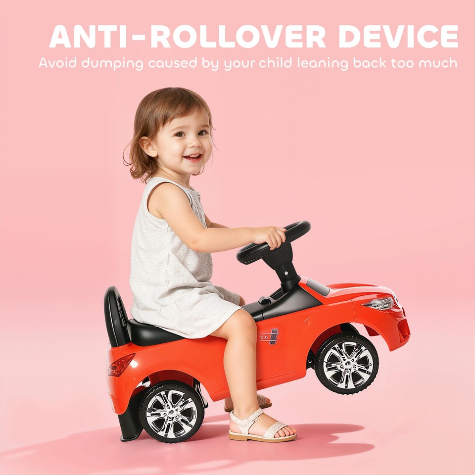 Ride On Car Baby Toddler Walker Foot To Floor Sliding Car Slider, Red ...