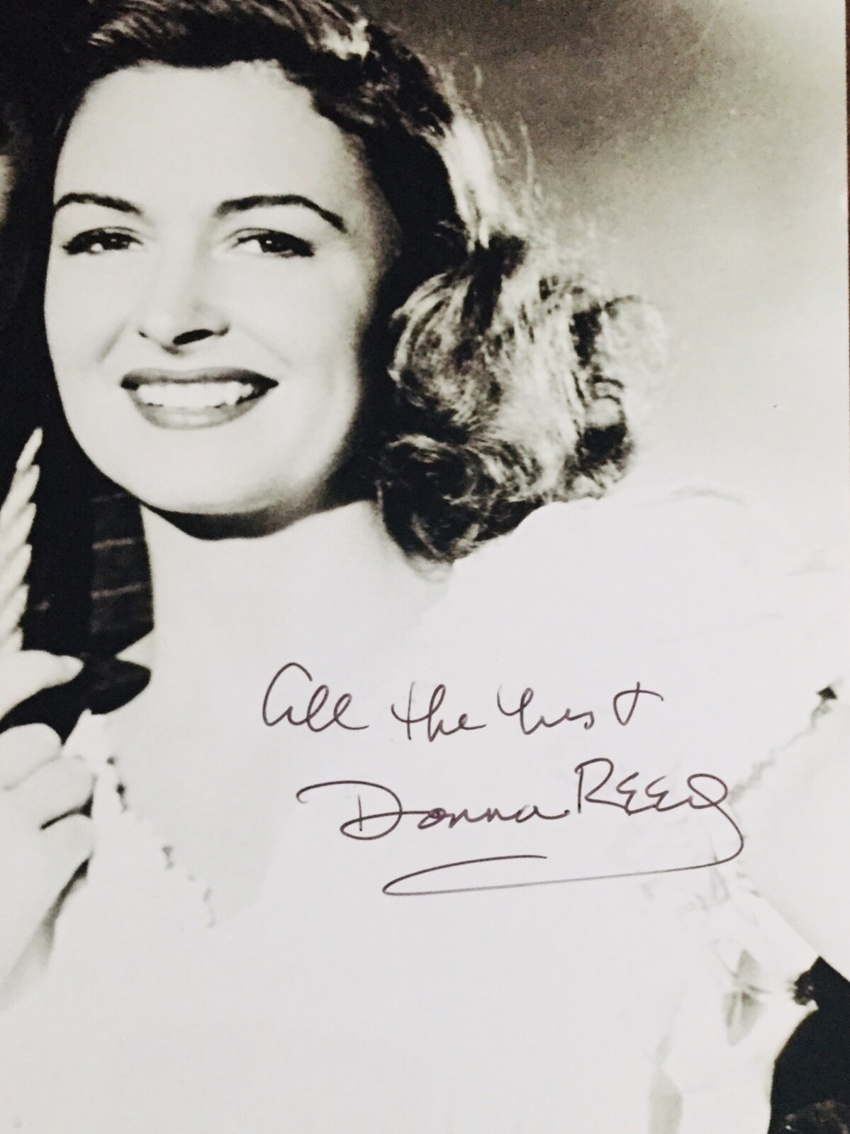 DONNA REED —SIGNED PHOTO—Oscar—From Here To Eternity—It’s Wonderful ...