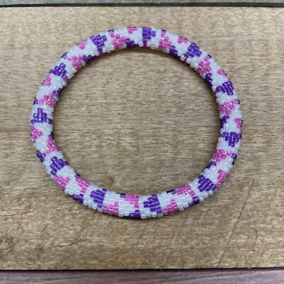 Sashka Co. 8” Extended “Candy Hearts” Valentine’s Day Bracelet Pink ...