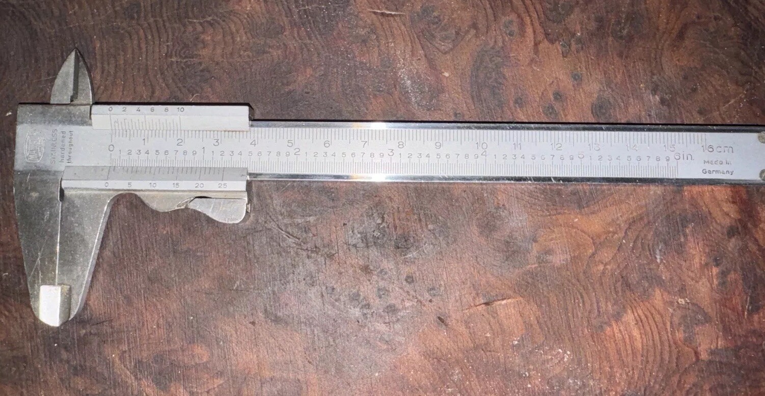 17 CM And 6” Mauser Stainless Caliper-VINTAGE | eBay