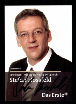 Stefan Hossfeld Rote Rosen Autogrammkarte Original Signiert ## BC ...