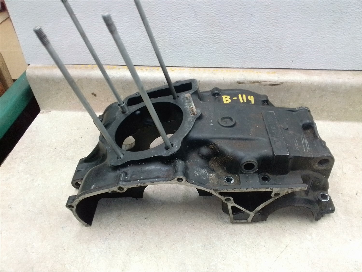Honda 500 FT ASCOT FT500 Engine Top Case Crankcase 1983 1982 ANX B-114 ...