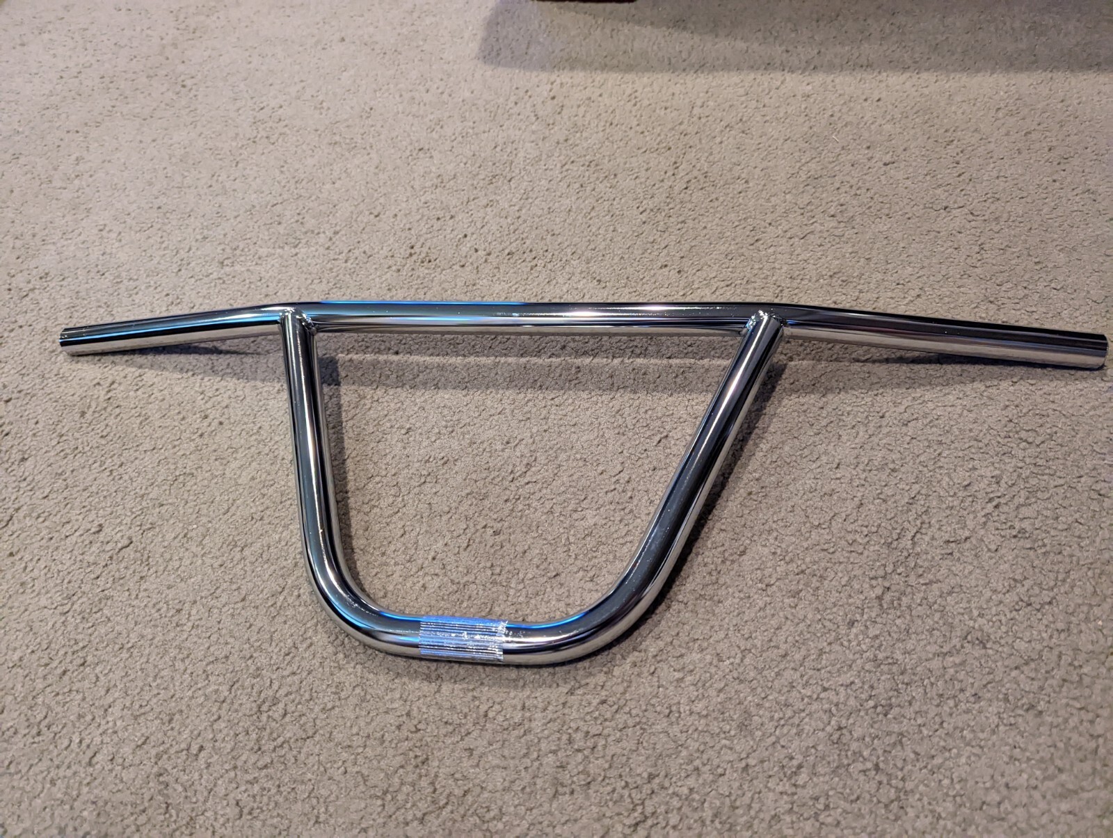 CHROME CW BMX BICYCLE HANDLEBARS 22.2 CHROME, FREESTYLE BICYCLES ,9 ...