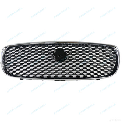 Black Front Bumper Vent Radiator Grille Fit For Jaguar XF XFL 2016-2019 ...
