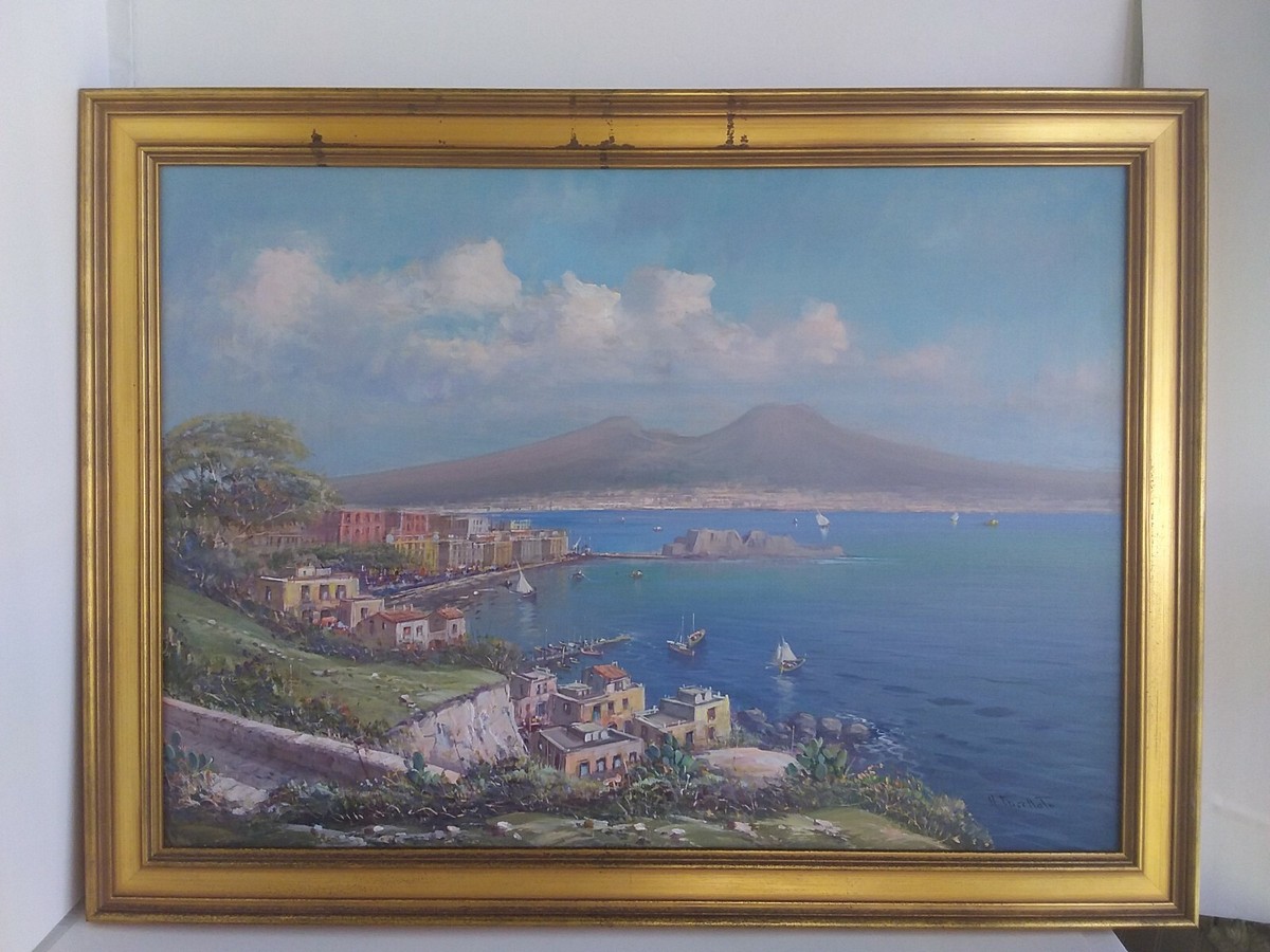 Painting Of The Bay Of Naples