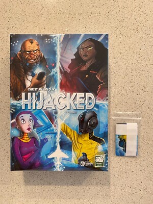 Hijacked w/ Pilot Mini Expansion Board Game Greenest BRAND NEW FACTORY ...