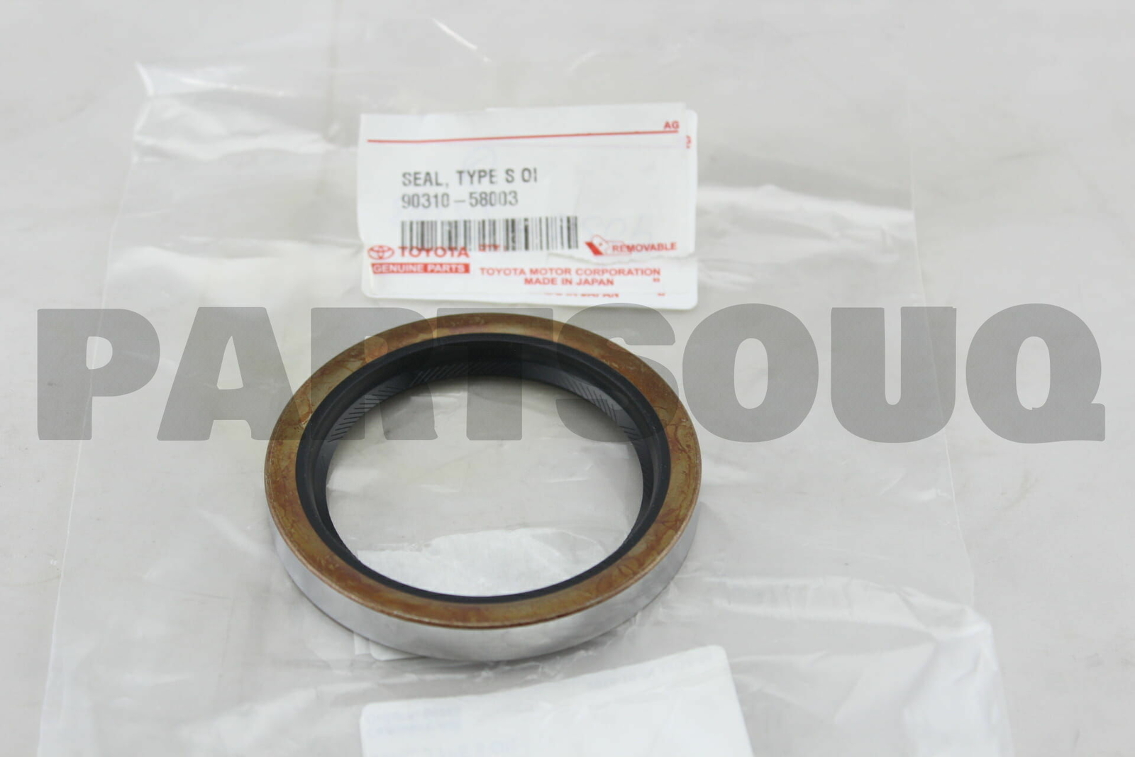 9031058003 Genuine Toyota SEAL, OIL (FOR REAR AXLE SHAFT), RH/LH 90310 ...
