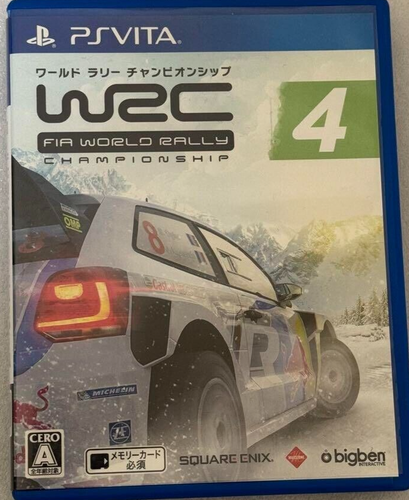 WRC 4 FIA World Rally Championship PS Vita SQUARE ENIX PlayStation Vita Japan | eBay