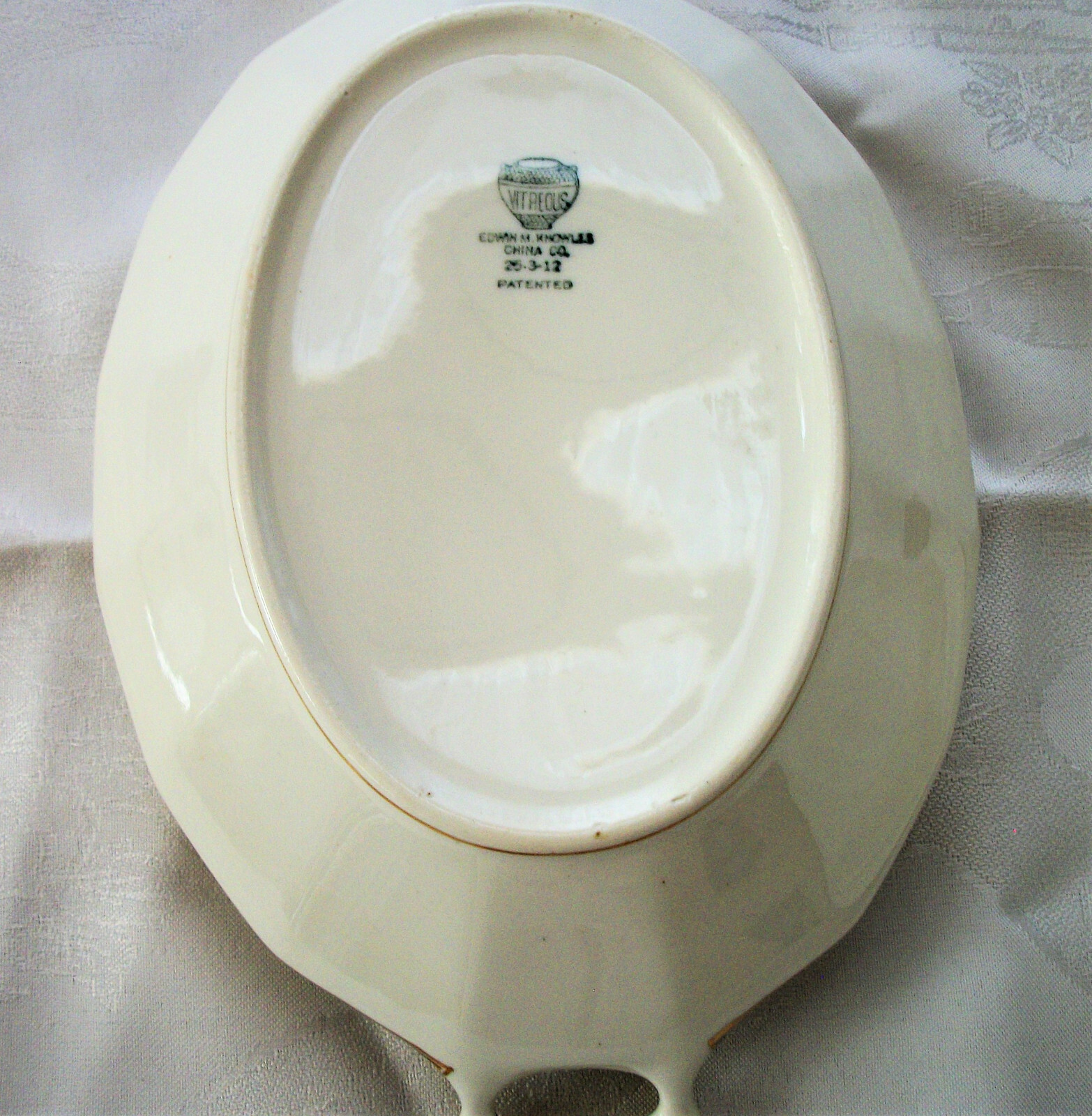 Covered Serving Dish Soup Tureen Vegetable Casserole Edwin Knowles ...